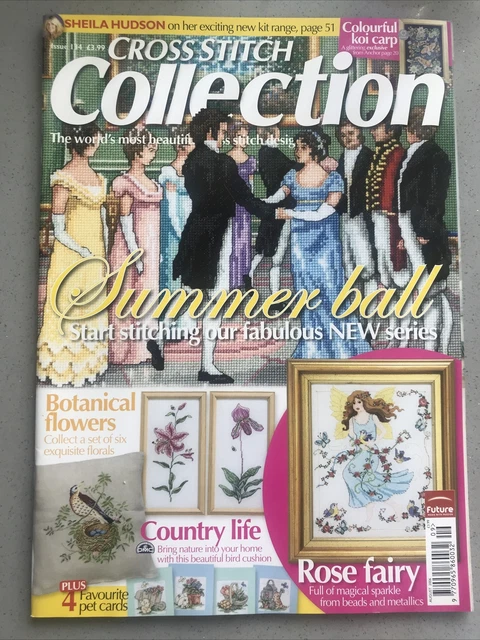 CROSS STITCH COLLECTION Magazine - Issue 134 - August 2006 Summer Ball £3.49 - PicClick UK