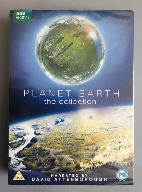 DAVID ATTENBOROUGH 7 disc box set Planet Earth The Collection DVD 2016 ...