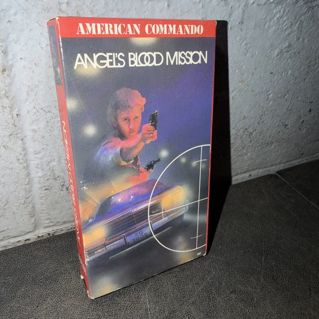 AMERICAN COMMANDO ANGEL’S Blood Mission VHS Parade Video In Shrink Rare ...