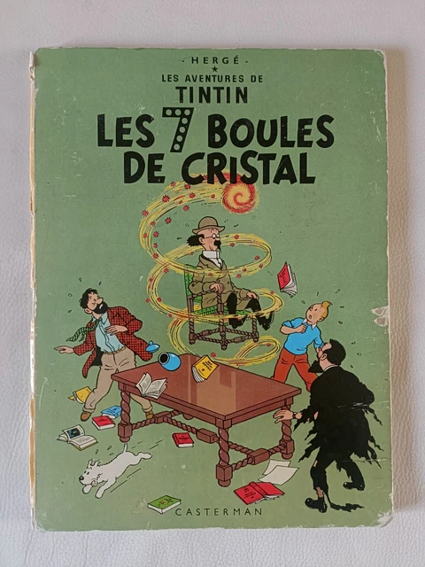 BD * TINTIN * Les 7 Boules De Cristal * 1971 * B35 * Imp Belgique EUR 3 ...