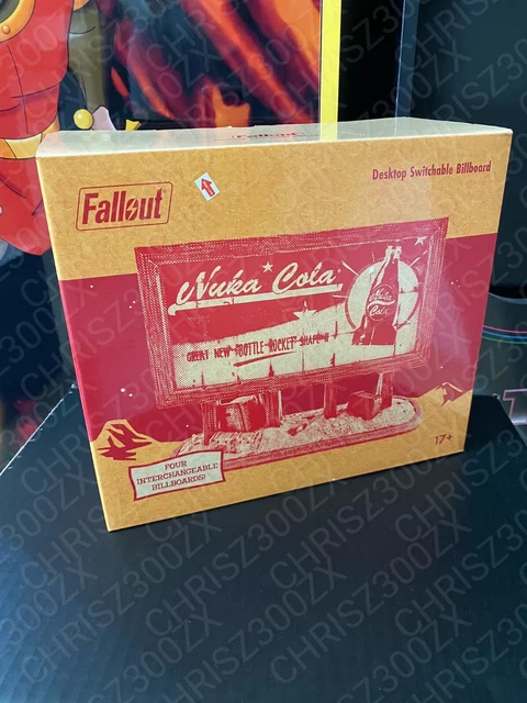 Fallout Desktop Switchable Billboard Sign Figure Resin Statue Nuka Cola Bottle £15842 Picclick Uk