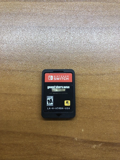 GRAND THEFT AUTO: The Trilogy - The Definitive Edition (Nintendo Switch ...