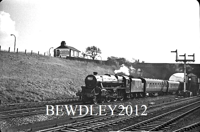 NEGATIVES 35MM STANIER 45245 AT FARINGTON CURVE JUNCTION NO DATE BUT ...