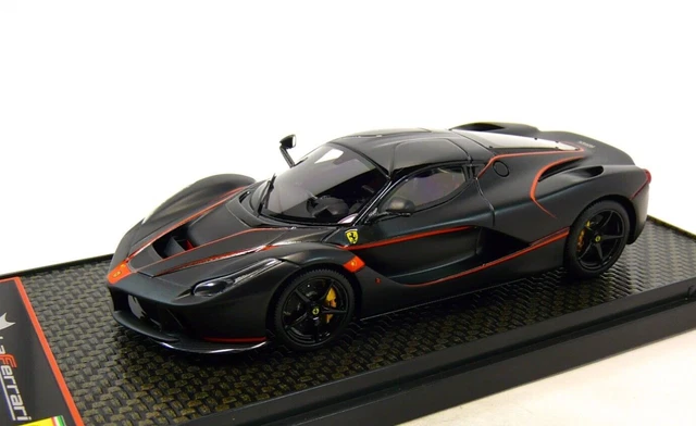 FERRARI LAFERRARI MATT Black LTD 48 pcs BBR MODELS 1:43 EUR 179,90 ...