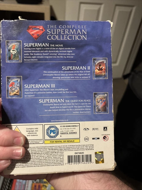 SUPERMAN: THE COMPLETE Collection DVD £5.45 - PicClick UK