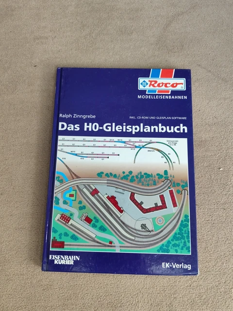 ROCO: DAS H0 Gleisplanbuch mit Anlagenentwürfen Faltpläne. Zinngrebe EK ...