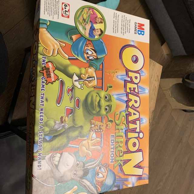 MB GAMES SHREK Operation Game - BRAND NEW £5.00 - PicClick UK