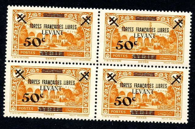 LOT Z964 LEVANT France libre N°41** bloc de 4 EUR 8,00 - PicClick FR