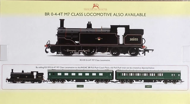 00 GAUGE HORNBY R4534C BR(S) Green Push Pull Coach Pack Set 608 Mint ...