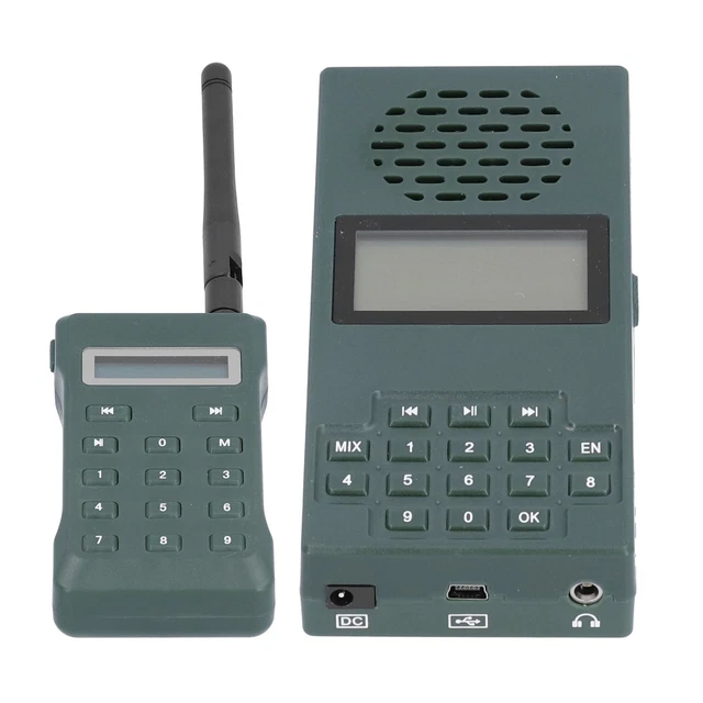 HUNTING ELECTRONIC BIRD Caller Bird Call Decoy Speaker With Remote ...
