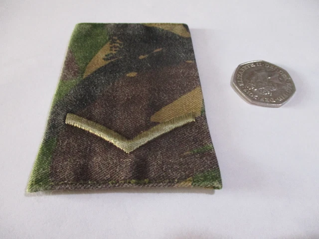 BRITISH ARMY DPM Lance Corporal rank slide EUR 6,00 - PicClick IT