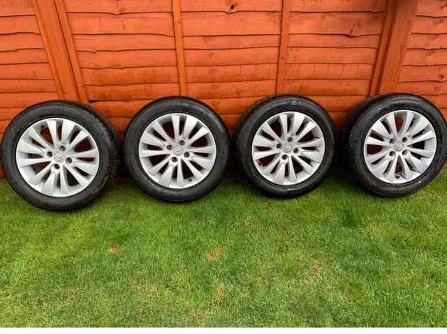 CITROEN C4 GRAND Picasso Alloys Wheels 16’ with Tyres 215/55/R16 £185. ...