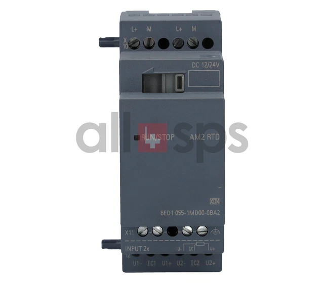 LOGO! AM2 RTD Erweiterungs Modul, 6Ed1055-1Md00-0Ba2 (Used) EUR 88,06 ...