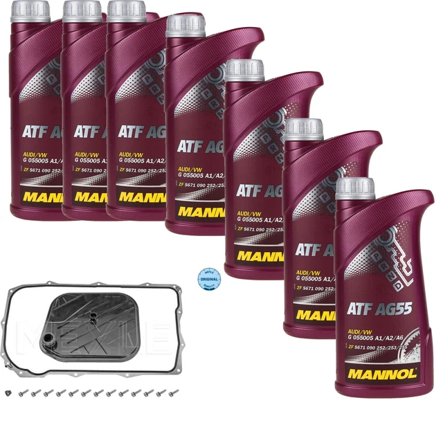 MANNOL GETRIEBEÖL ATF AG55 7L MEYLE Getriebeölfilter für VW Amarok 2.0 BiTDI EUR 146,39 ...