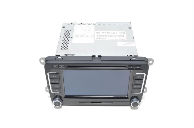 SISTEMA RADIO NAVIGAZIONE RNS 510 VW Caddy Eos Golf 6 Passat 3C Touran 1T0035680C EUR 296,99 ...