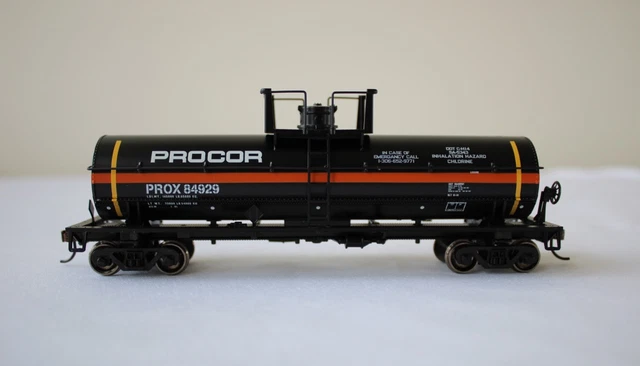 ATHEARN CHEMICAL TANK Car, Procor #84929 - HO Scale $79.99 - PicClick CA