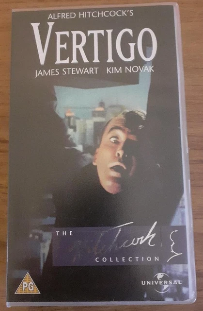 VERTIGO (1958) SPECIAL Edition VHS Video Tape James Stewart Kim Novak ...