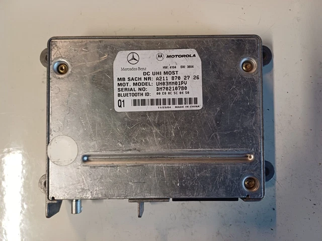 K10B-1 MERCEDES BENZ W203 W211 Commande Bluetooth Téléphone A2118702726 ...