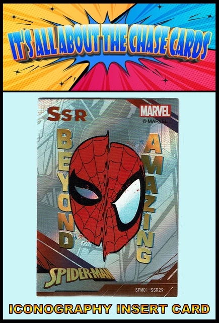 SPIDER-MAN 60TH ANNIVERSARY Zhenka Disney Marvel SSR TIER #29 ICONS ...