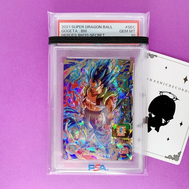 PSA 10 2021 Super Dragon Ball Heroes Sdbh Bm10-Sec Gogeta Secret Gem Menthe EUR 113,71 - PicClick FR