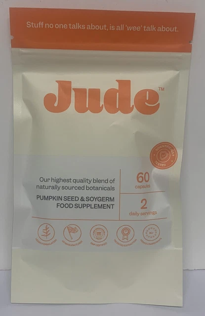 JUDE - DAILY Support Bladder Strength Supplements 60 Capsules Brand New ...