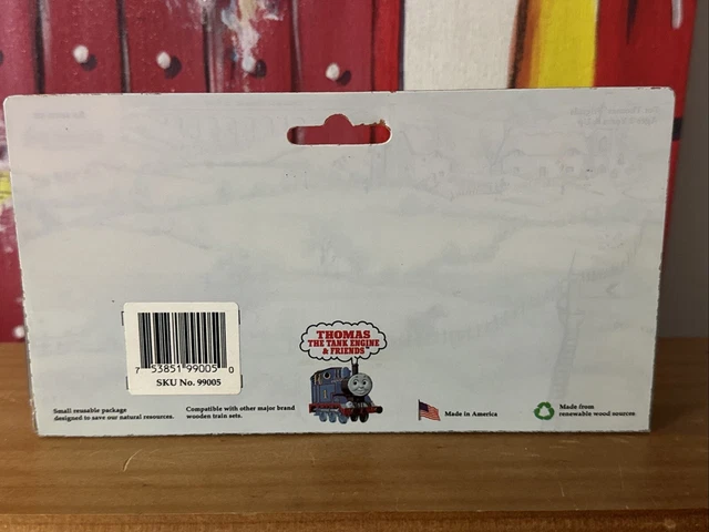 JAMES V1 1992 Thomas The Tank Engine & Friends Wooden Railway Train ...