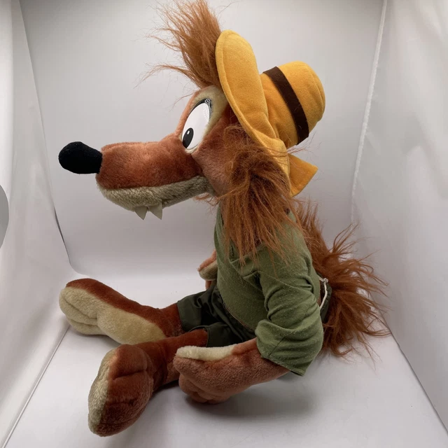 RARE VINTAGE WALT Disney 22” Brer Fox Plush Song of the South-Splash ...