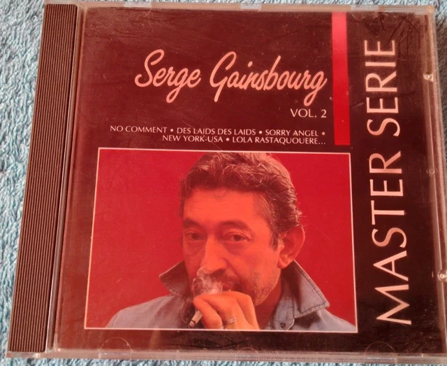 CD _ SERGE Gainsbourg _ Master Serie_ Compilation _ 1987 _ Polygram 834 22 !!!!! EUR 4,00 ...