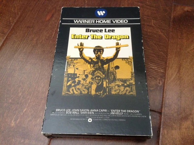 BRUCE LEE (VHS) Enter The Dragon Big Box Warner Home Video £18.24 - PicClick UK