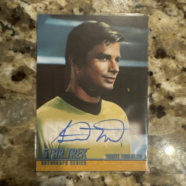 PRENOTABILE STAR TREK LA SERIE ORIGINALE TOS - AUTOGRAFO A98 STEPHEN ...