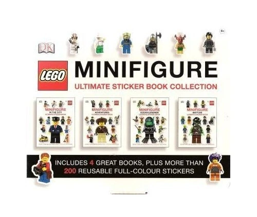 LEGO MINIFIGURE - MINI COLLECTION - Ultimate Sticker Bo... by Dorling ...