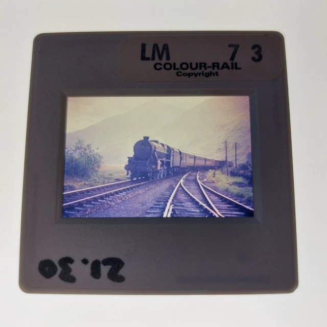 COLOUR-RAIL SLIDE REF LM73 LMS 4957 Crianlarich Lower 8/48 £2.49 ...