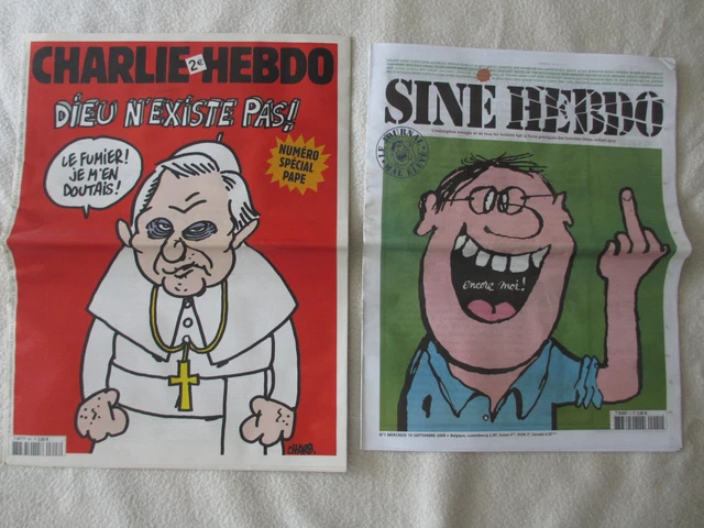 CHARLIE HEBDO N° 849 + Sine Hebo N° 3 - 24/09/2008 EUR 5,00 - PicClick FR