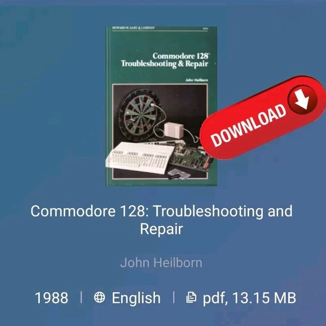 COMMODORE 64 & 1541 Troubleshooting & Repair Guides Inside Dos ...