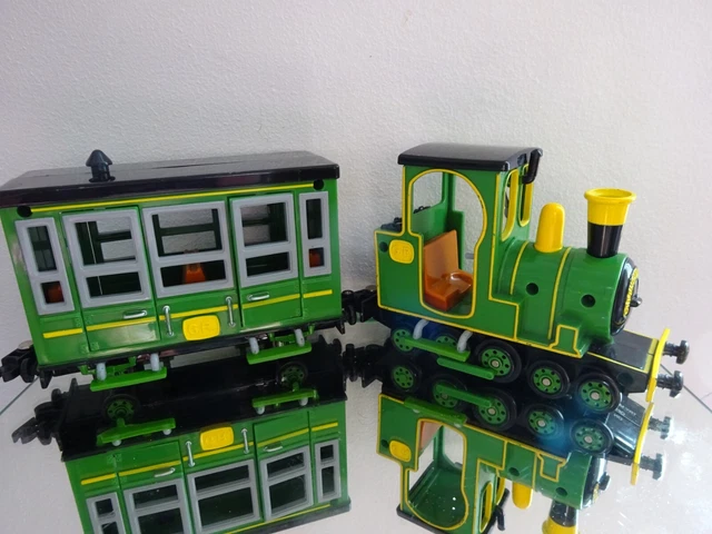 POSTMAN PAT GREENDALE Rocket Toy Train Vehicle with Carriage & Sounds £ ...