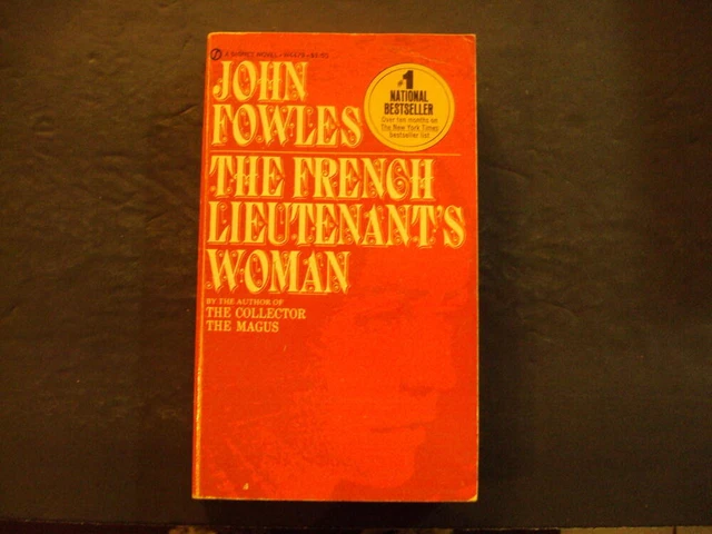 THE FRENCH LIEUTENANT'S Woman pb John Fowles 3rd Signet Print 8/70 ID ...