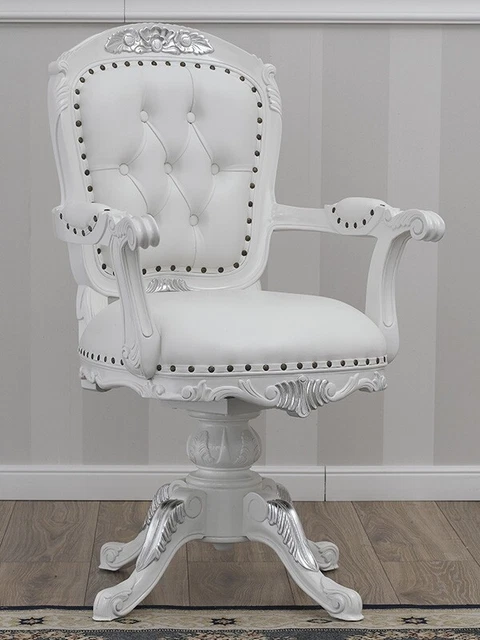 CHAISE DE BUREAU pivotante Susan style Baroque Moderne ministériel ...