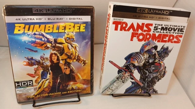 TRANSFORMERS: 5 MOVIE Collection (4K)+Bumblebee (4K+Blu)No Digital ...
