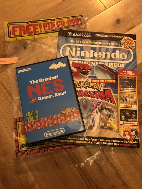 ISSUE 140 NINTENDO Official Magazine 2004 w/ Original Sleeve, NES Cd ...