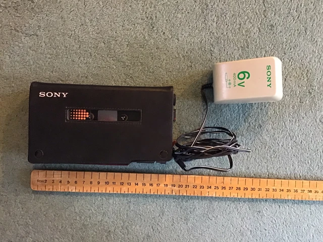 VINTAGE SONY PRO Walkman With 6V Power pack , For Spares Or Repair £11. ...
