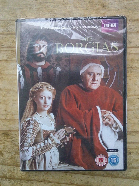 THE BORGIAS BBC Dvd 1981 Adolfo Celi Oliver Cotton Brand New & Sealed £ ...