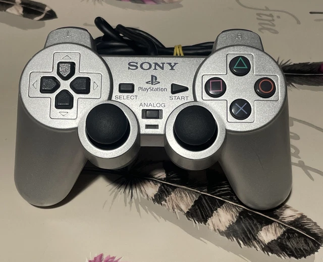 MANETTE SONY PS2 Playstation 2 Dualshock 2 Officielle Silver ...