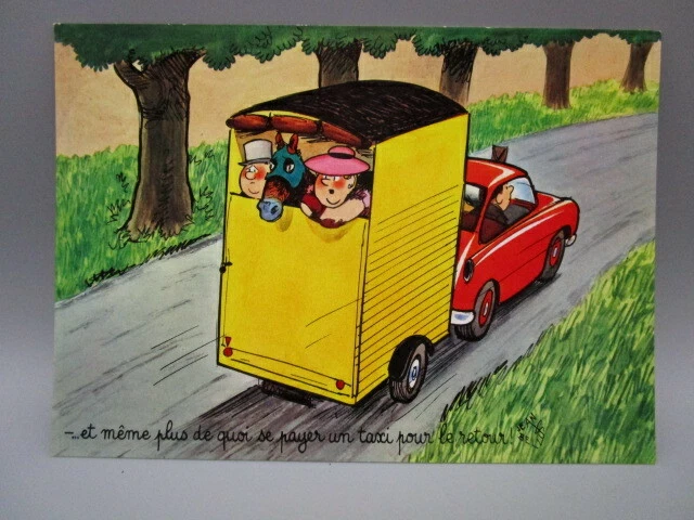 CARTE POSTALE HUMORISTIQUE ancienne - Illustrateur Jean Bellus EUR 2,00 ...