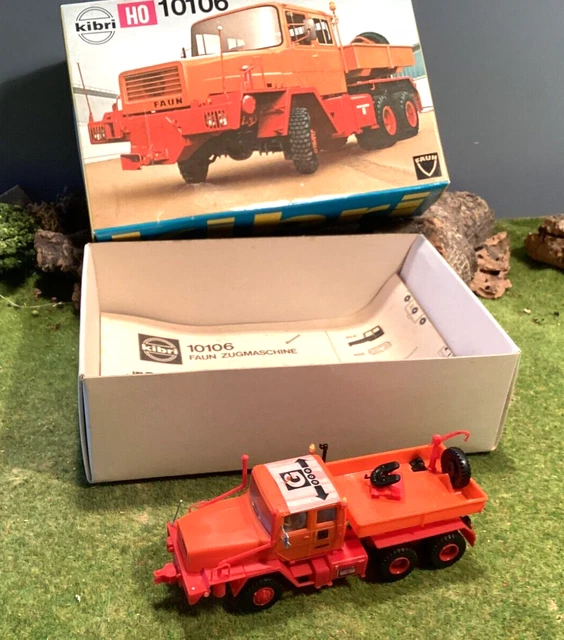 KIBRI SCHWERLAST ZUGMASCHINE Faun 10106 OVP 1:87 H0 EUR 8,00 - PicClick DE