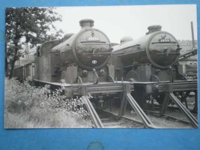 PHOTO LNER Ex Gnr Gresley Class N2 0-6-2T 69511 & 69553 At Dawsholm ...