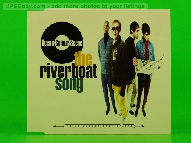 OCEAN COLOUR SCENE THE RIVERBOAT SONG (L54) 3 Track CD Single including ...