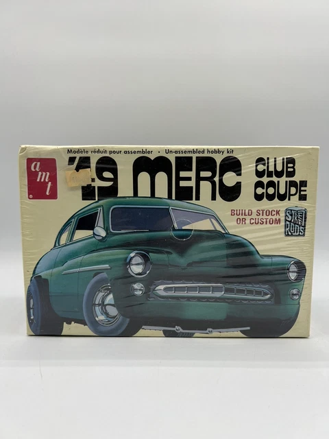 VINTAGE AMT '49 Mercury Merc Club Coupe 1/25 Scale Model Kit $44.95 ...