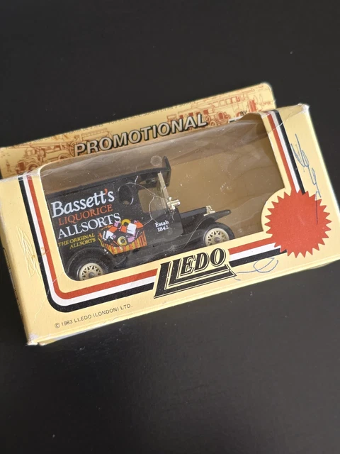LLEDO PROMOTIONAL MODEL Bassetts Liquorice Allsorts 1983 Collectable ...