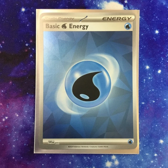 POKÉMON TCG PRISMATIC Evolutions Water Energy SVE011 Holo Near Mint (NM) $3.59 - PicClick CA