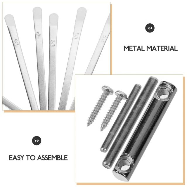 KALIMBA KEY REPLACEMENT Kit Thumb Piano Eight-tone Mini Music ...